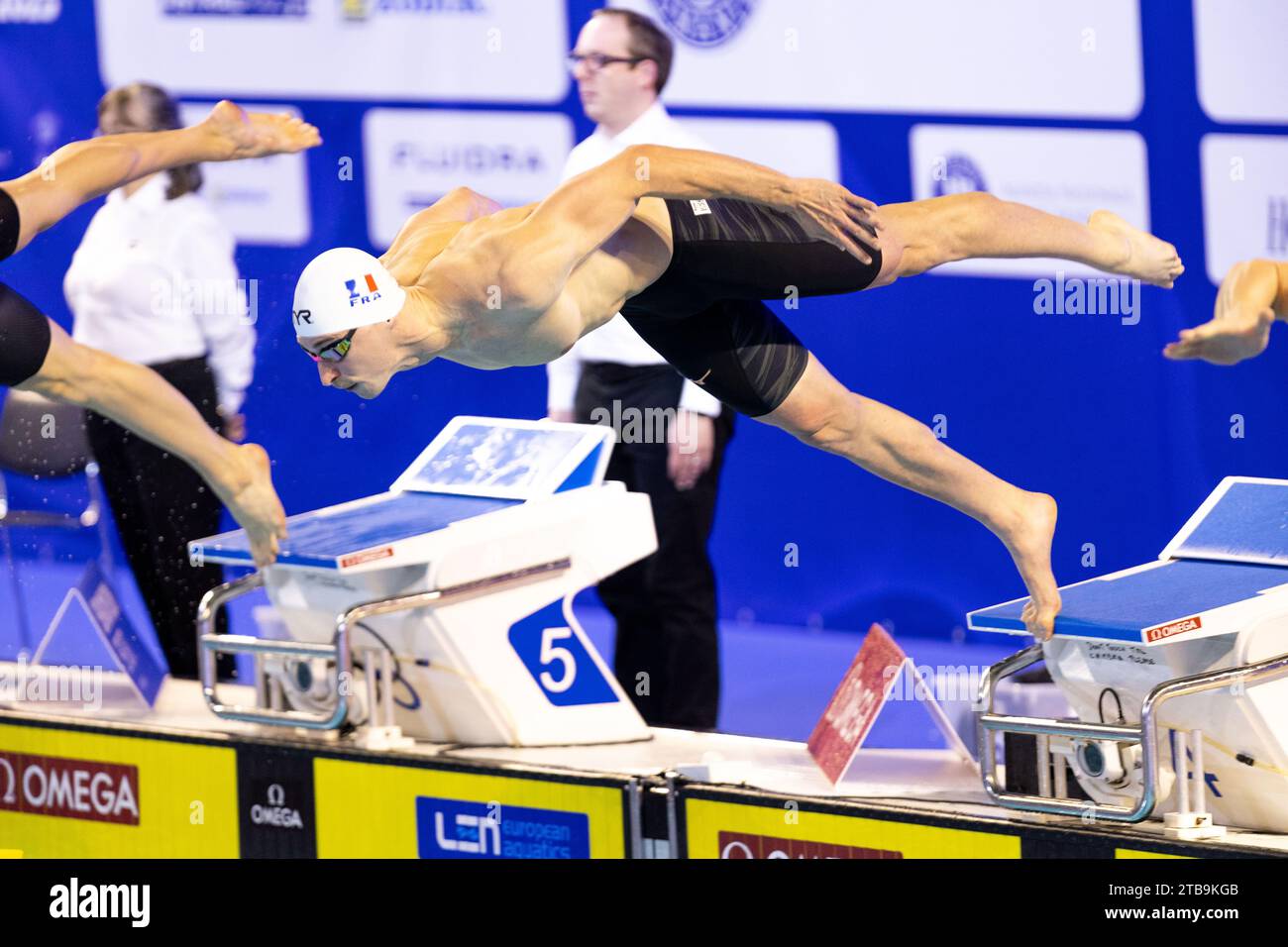Grousset Maxime of France during Men´s 100m Butterfly Semi-Finals at ...