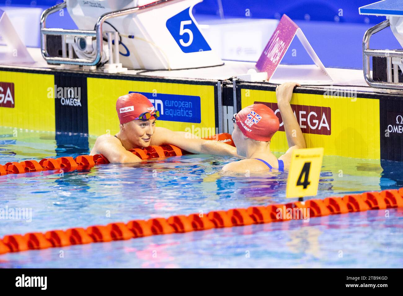 Wood Abbie of Great Britain during Women's 400m Individual Medley Final ...