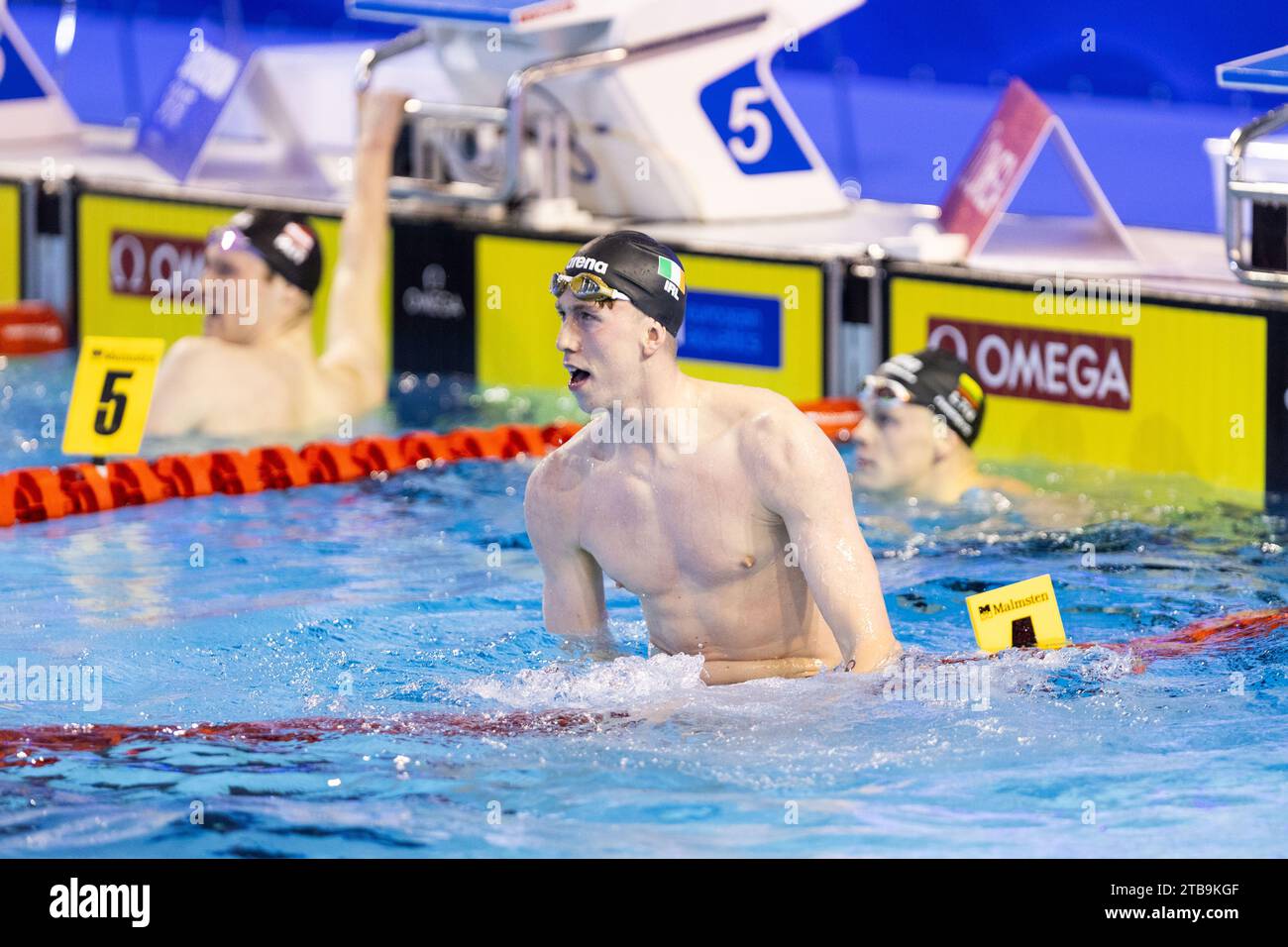 Wiffen Daniel of Ireland during Men's 400m Freestyle Final at the LEN ...