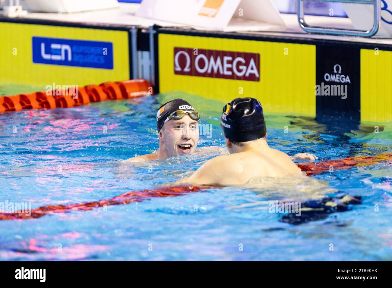 Wiffen Daniel of Ireland during Men's 400m Freestyle Final at the LEN ...