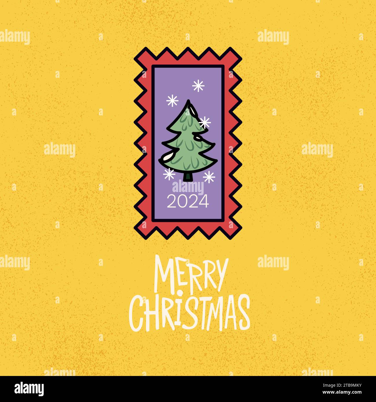 Christmas tree calligraphy Stock Vector Images - Alamy