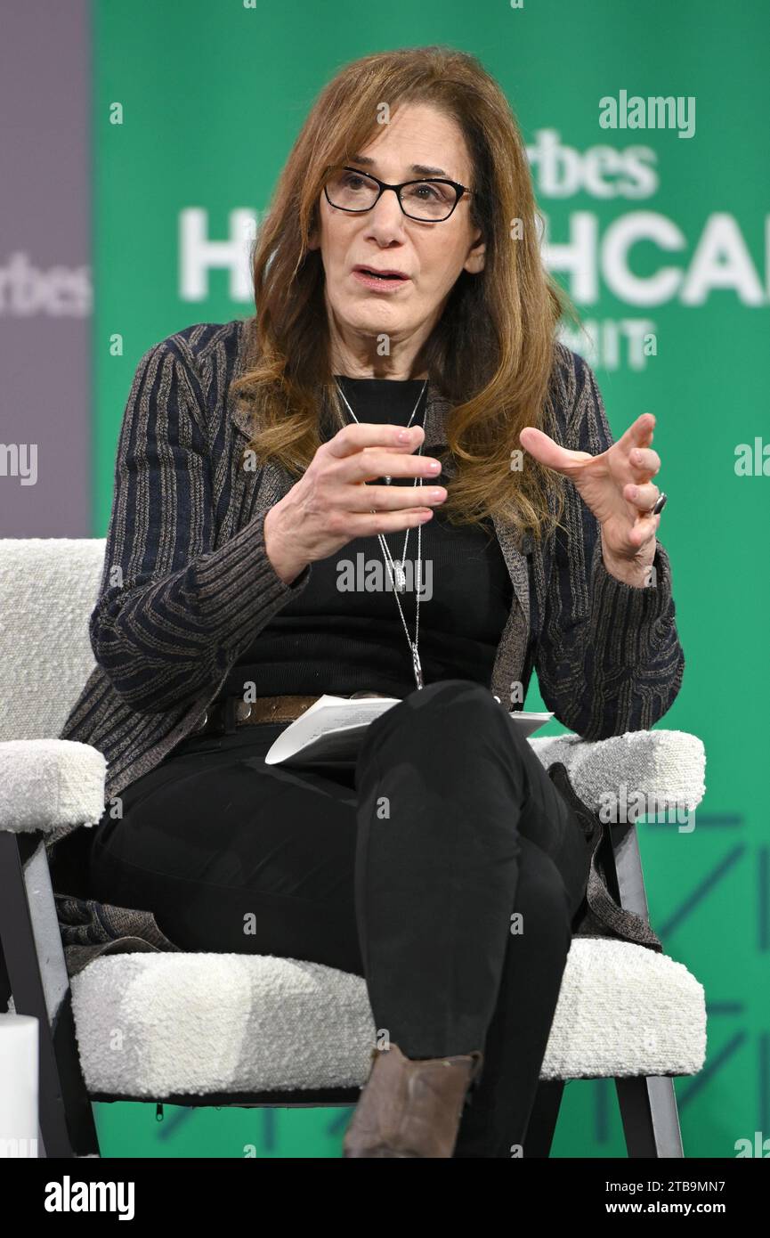 New York, USA. 05th Dec, 2023. Judy Faulkner, Chief Executive Officer ...