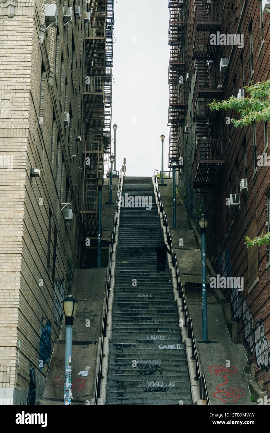 Shakespeare avenue stairs hi-res stock photography and images - Alamy