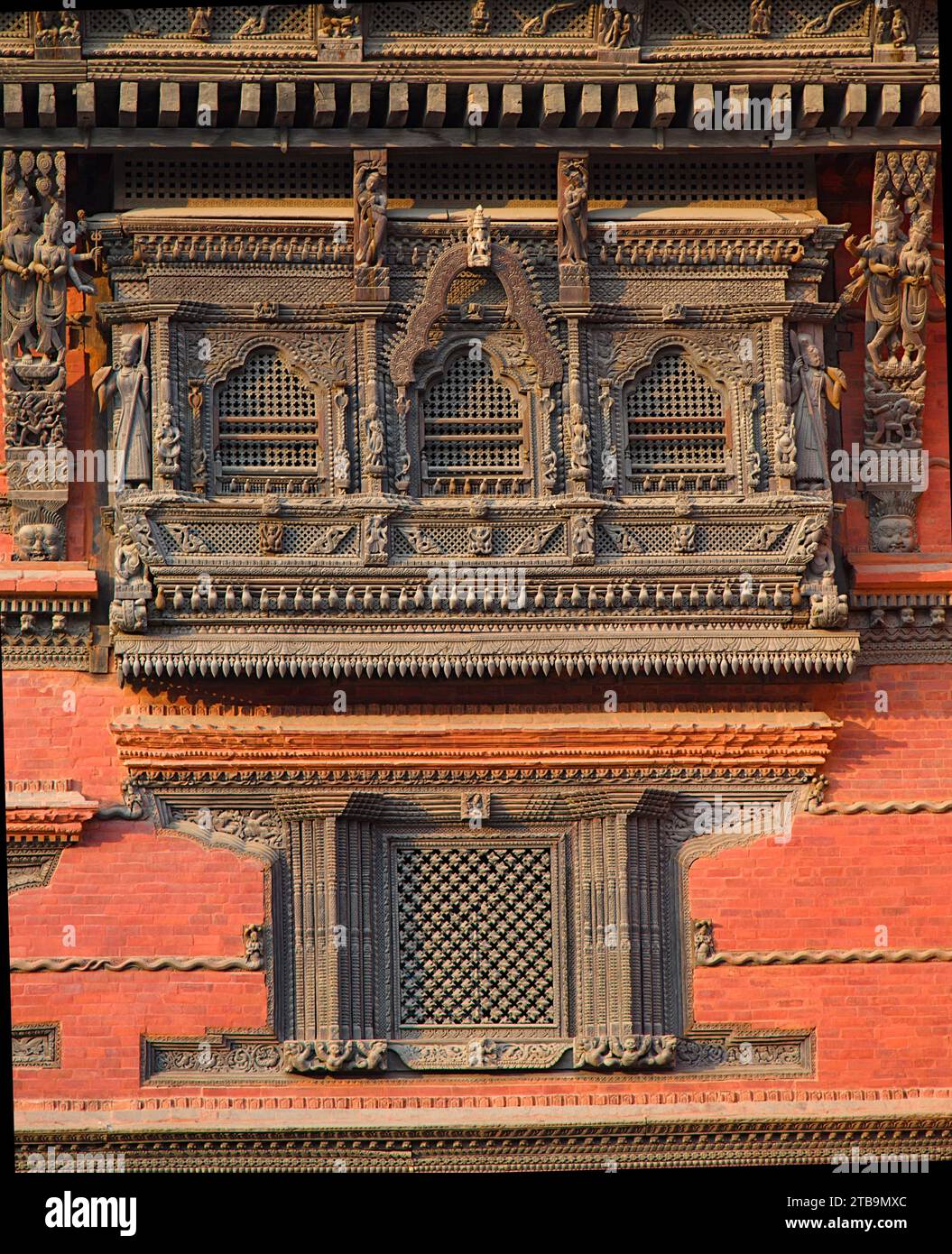 Nepal, Kathmandu, Durbar Square, Basantapur Tower Stock Photo - Alamy