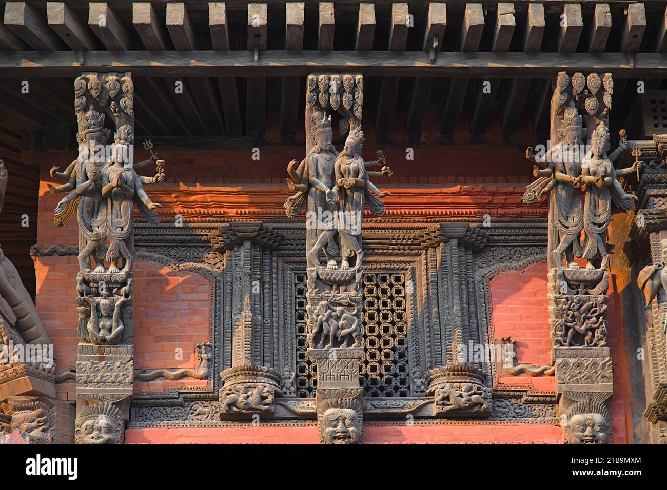 Nepal, Kathmandu, Durbar Square, Basantapur Tower Stock Photo - Alamy