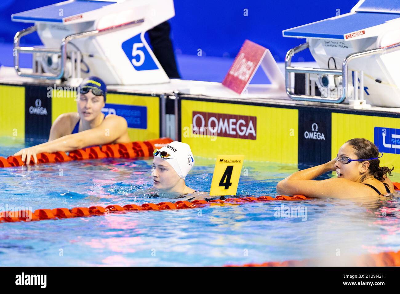 Jefimova Eneli of Estonia during WomenÂ´s 100m Breaststroke Semi-Finals ...