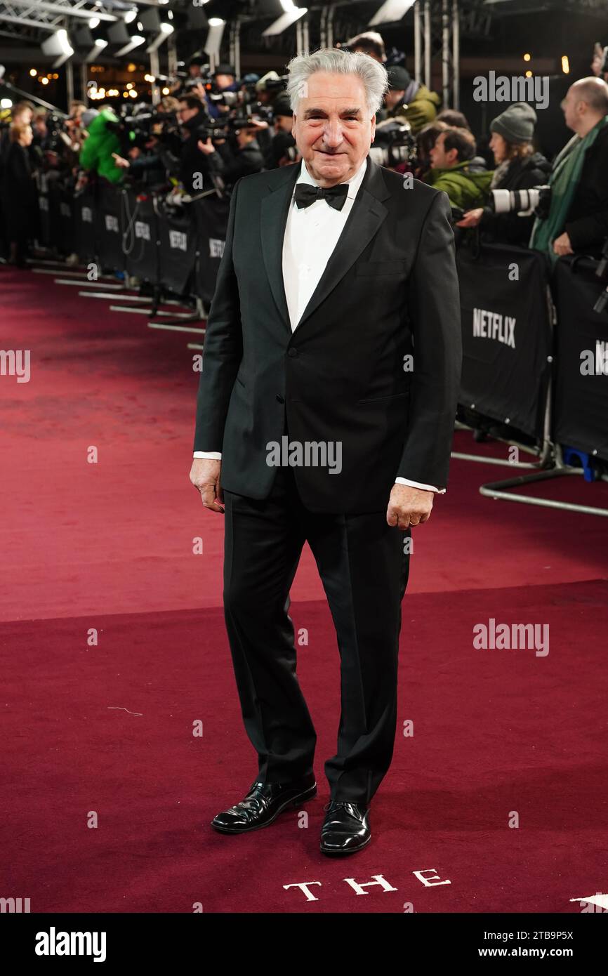 Jim Carter arrives for the Crown finale celebration at the Royal ...