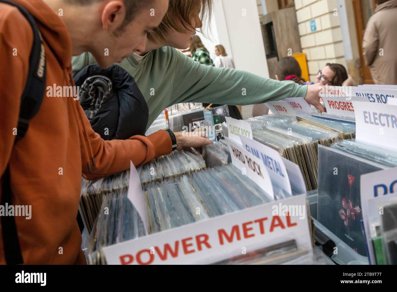 Record fair banner hi-res stock photography and images - Alamy