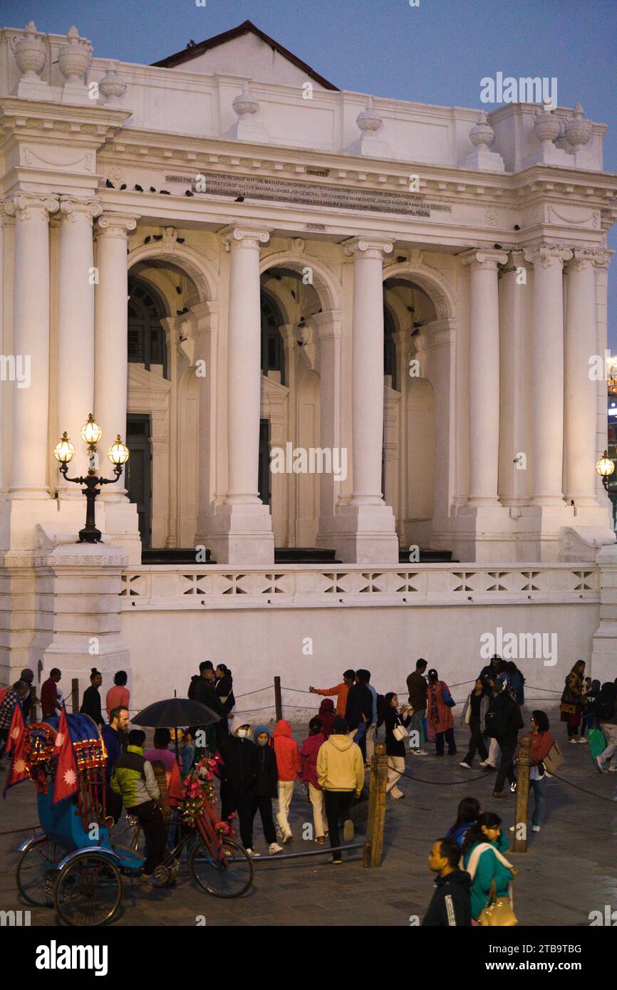 Nepal, Kathmandu, Durbar Square, Hanuman Dhoka Palace Stock Photo - Alamy