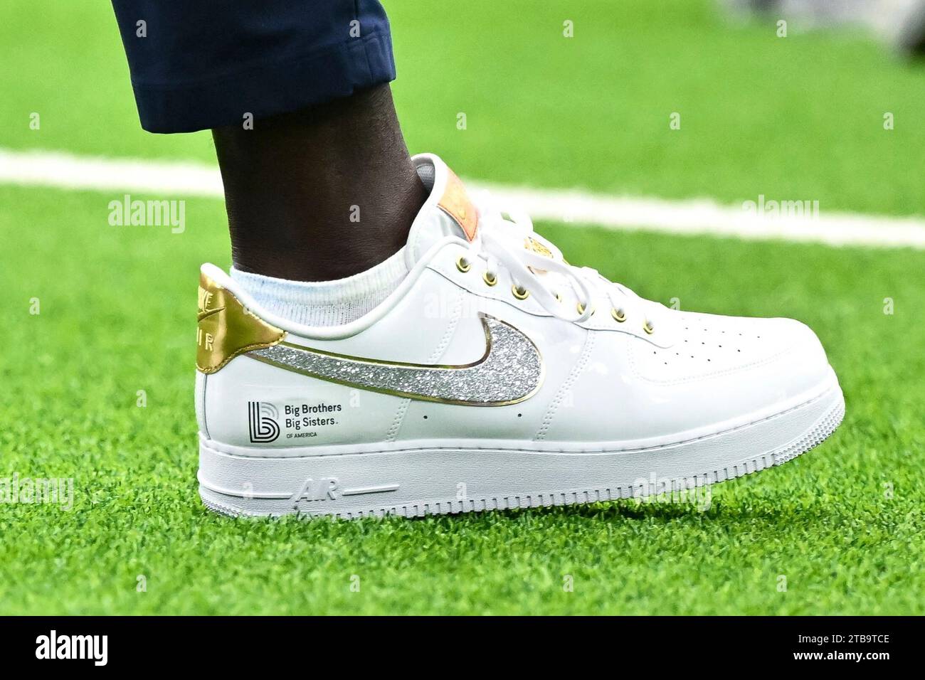 A detailed view of Houston Texans quarterback coach Jerrod Johnson ...