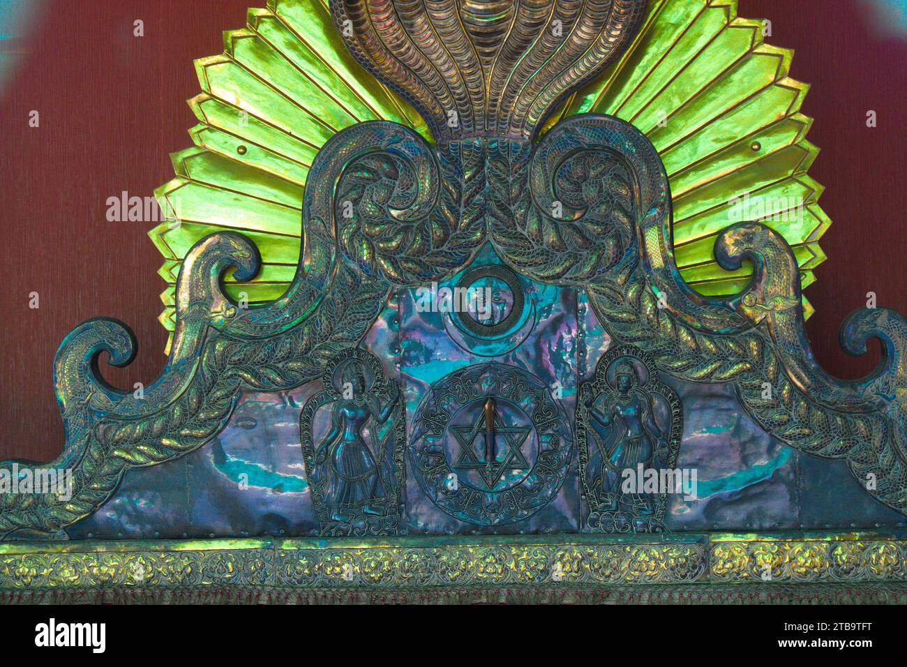 Nepal, Kathmandu, Hanuman Dhoka Palace, throne Stock Photo - Alamy