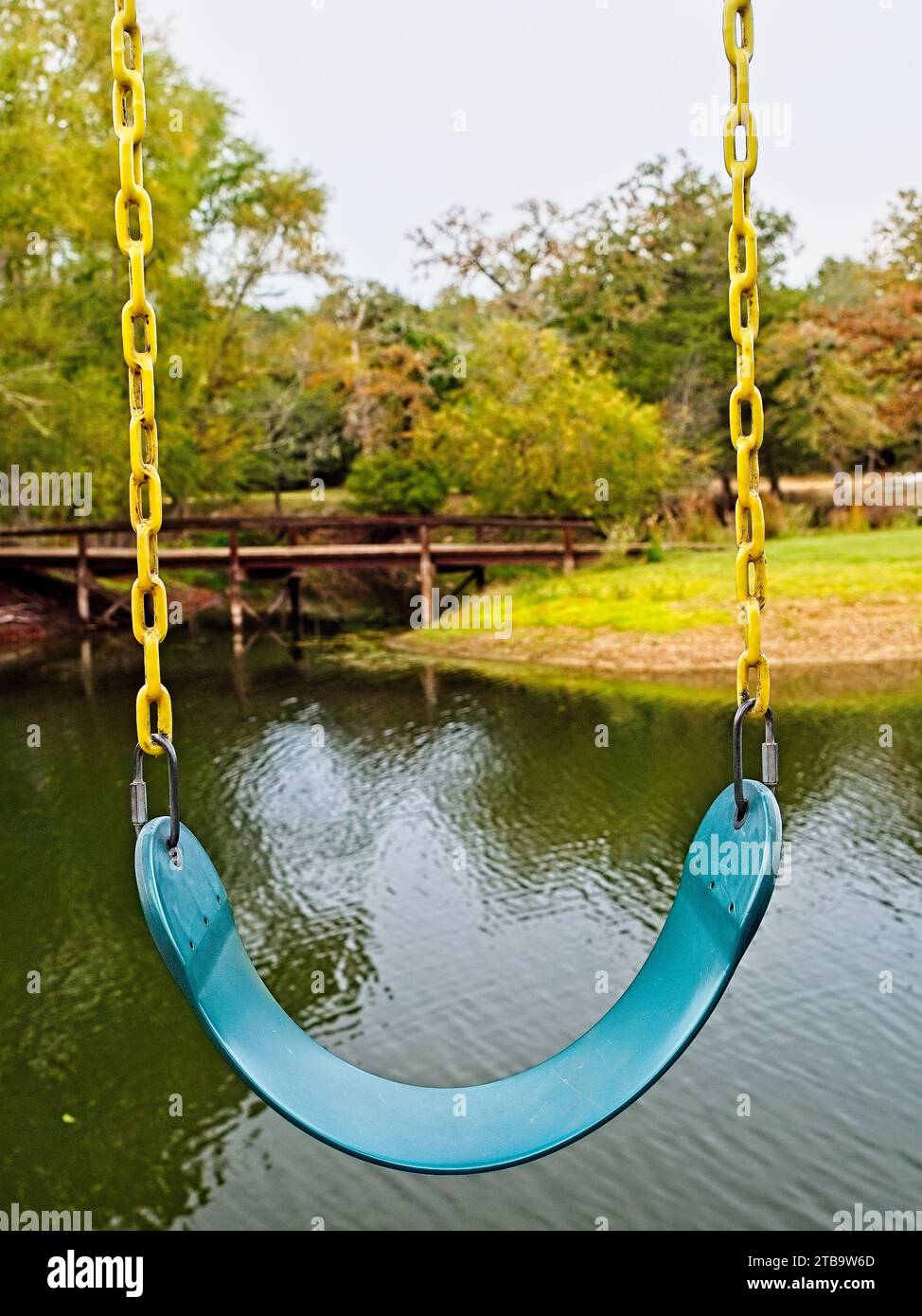 Swing over water hi-res stock photography and images - Alamy