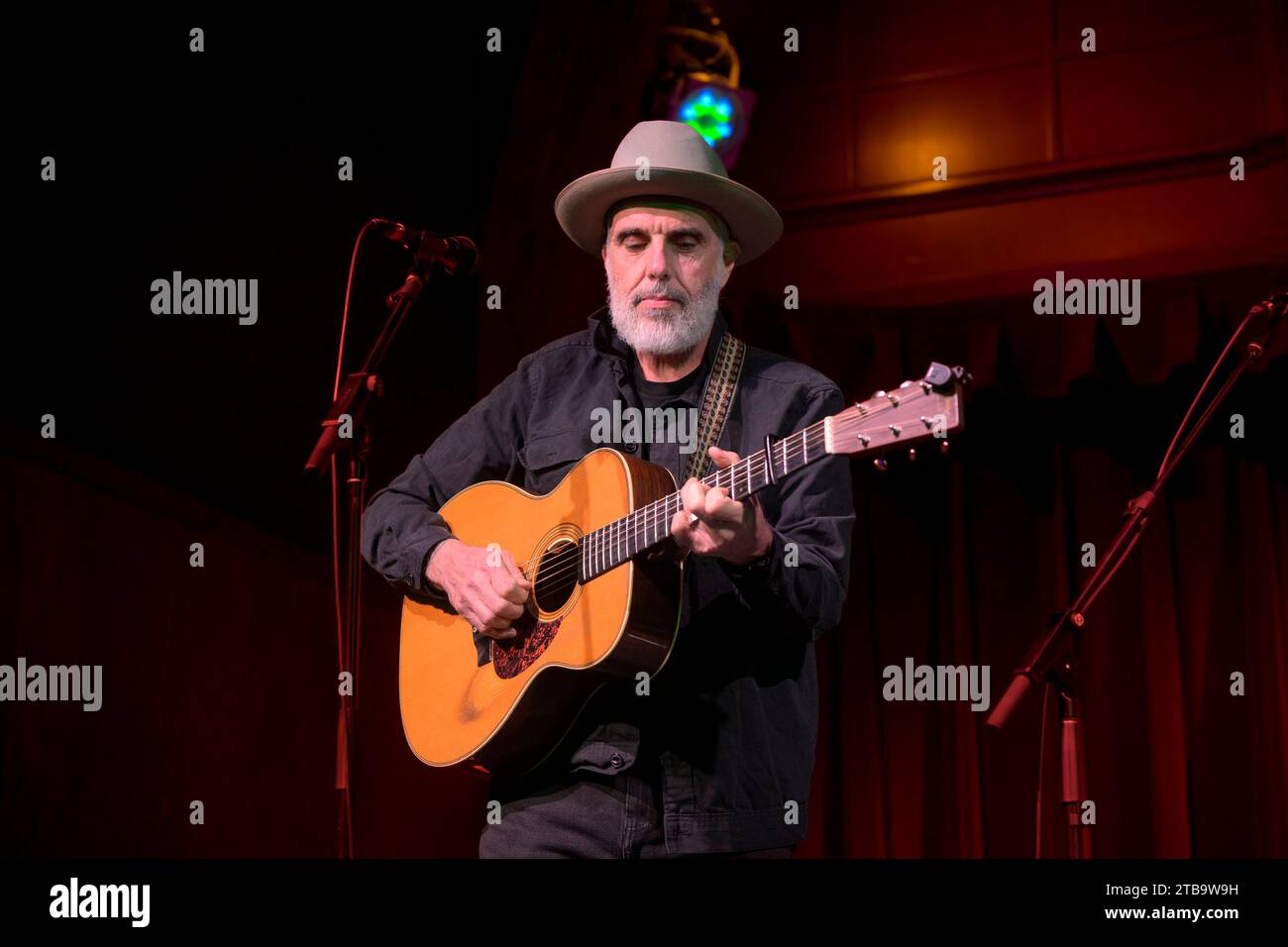 Singer, songwriter, John Wort Hannam concert, Rogue Folk Club Stock ...