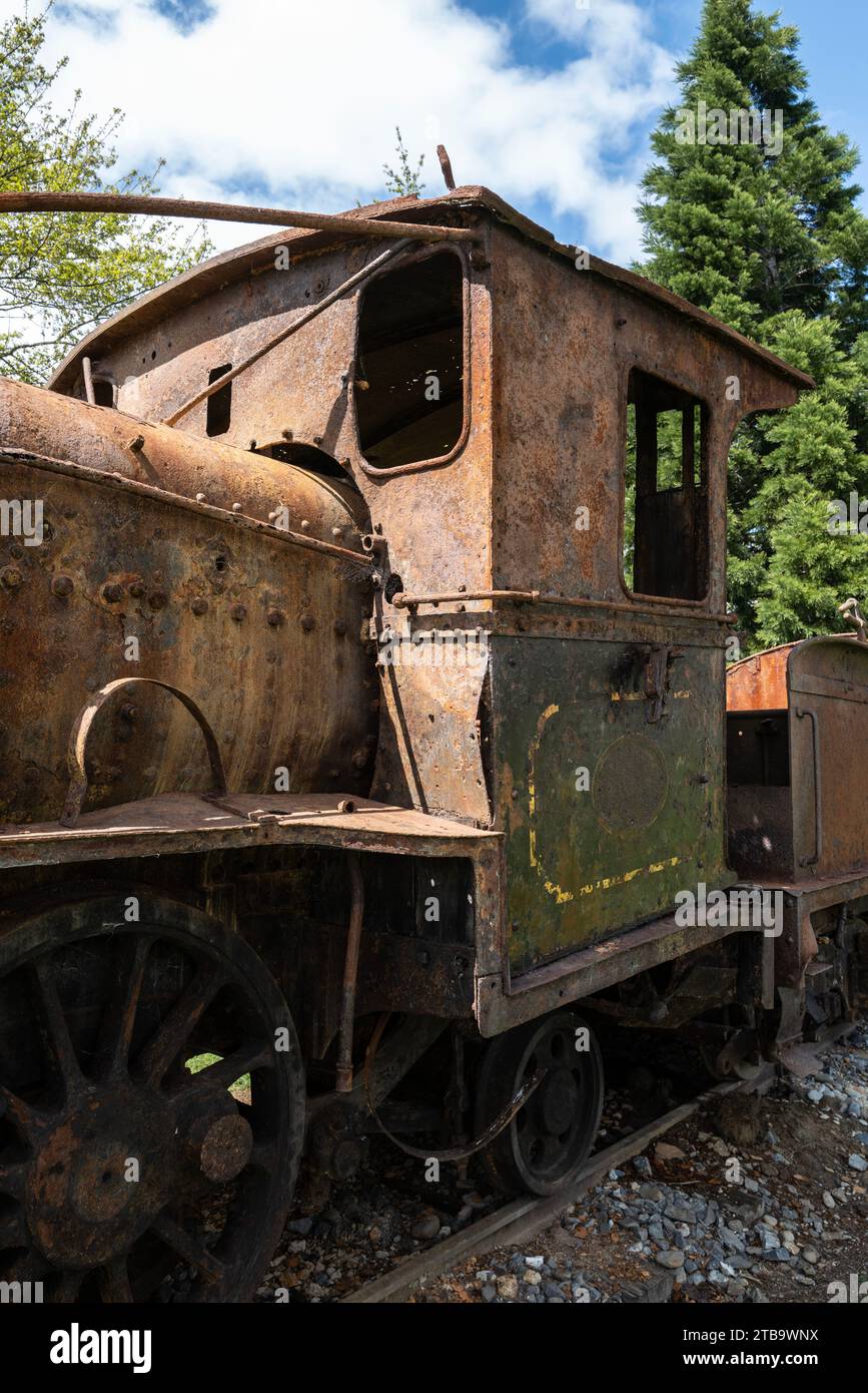 Road trip around the South Island of New Zealand. pictured at Lumsden ...