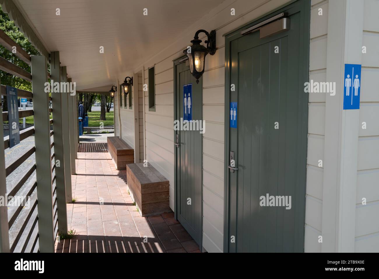 Road trip around the South Island of New Zealand. pictured at Lumsden ...