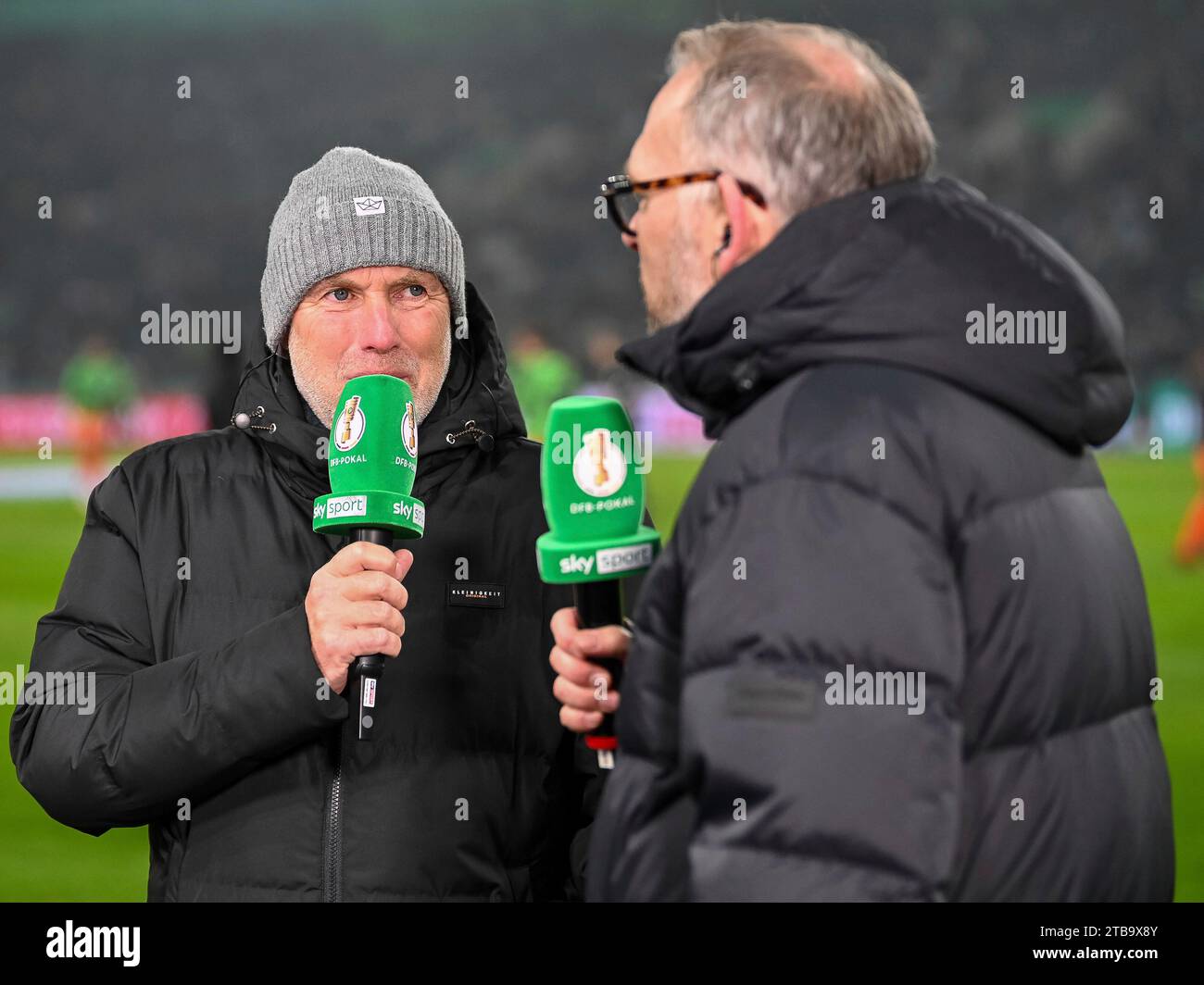 Peter Wynhoff im Interview bei Sky Sport. Borussia Moenchengladbach vs ...