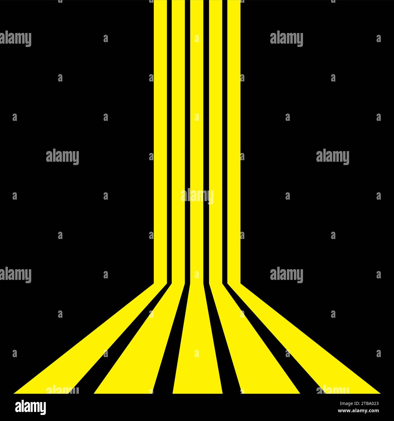 Red Perspective Lines in the White background wallpaper Stock Vector ...