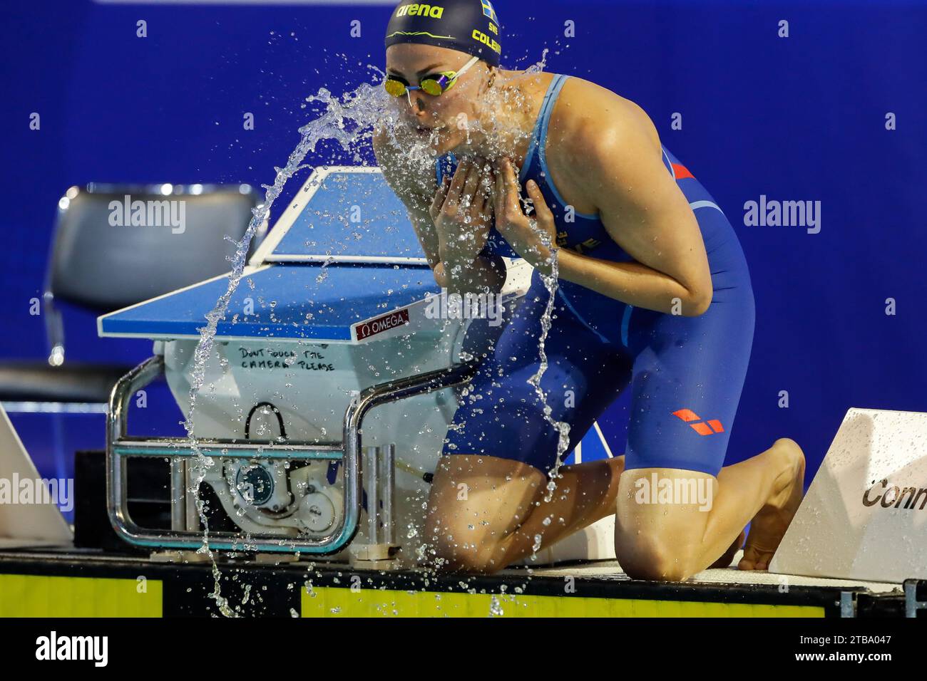 Michelle Coleman of, Sweden. , . competes in 50 meters freestyle semi ...