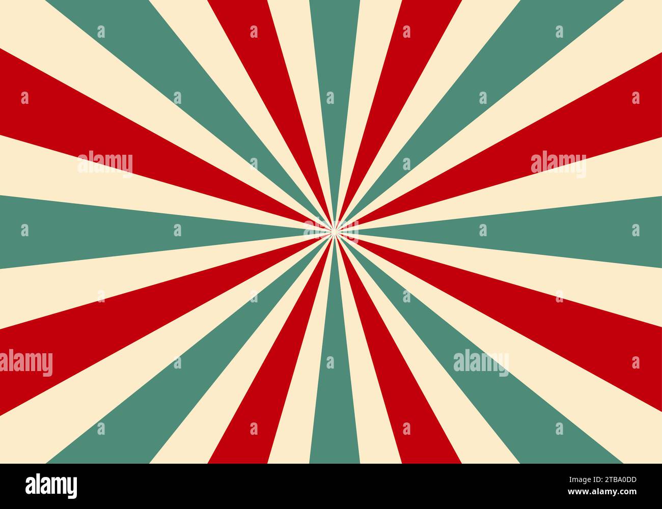 vintage sun burst background with colourful stripes and rays vector ...