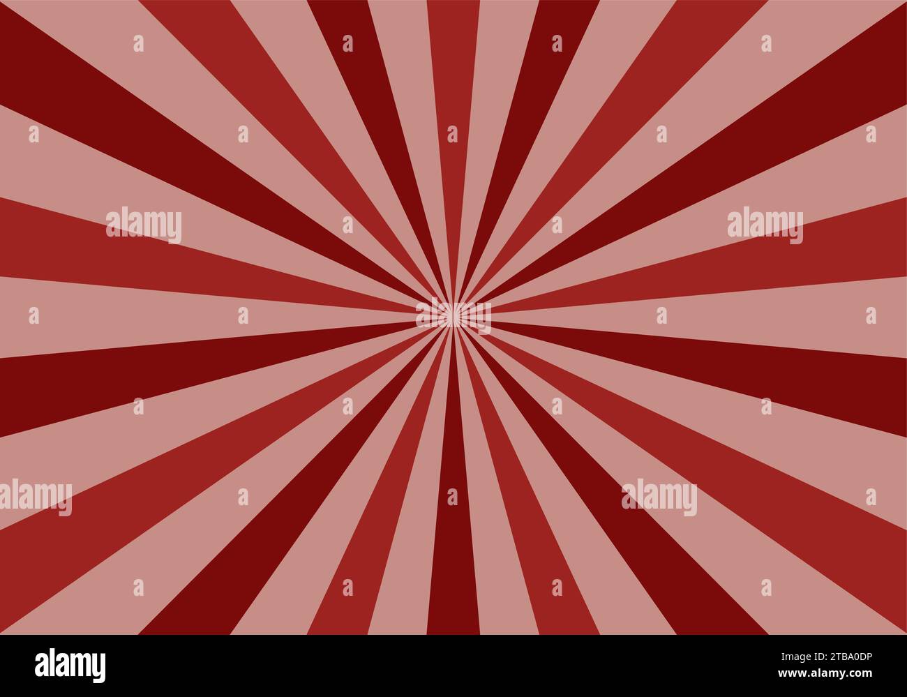 red sun burst background with colourful stripes and rays vector Stock ...