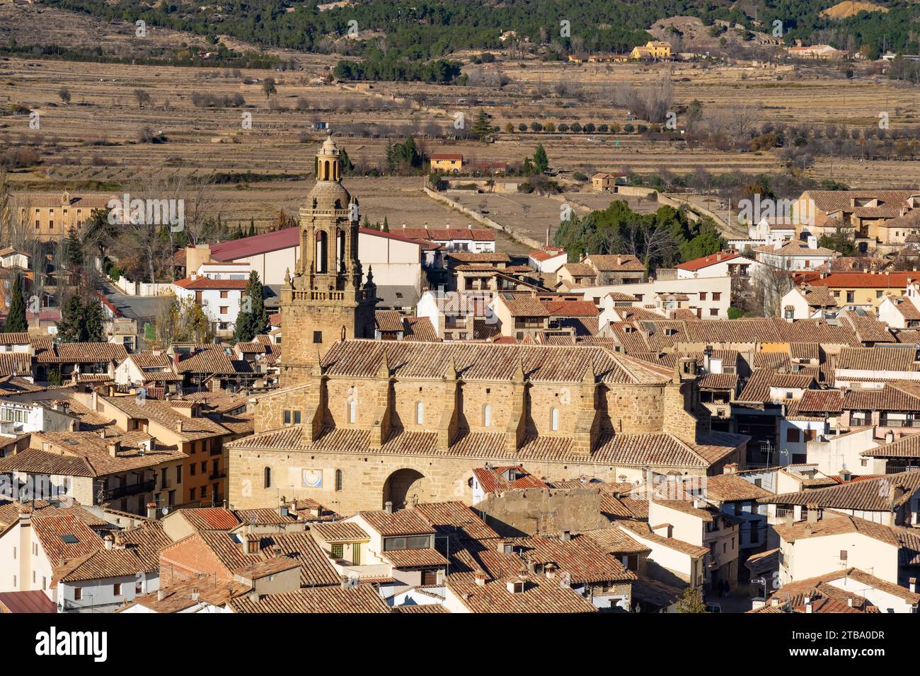 Rubielos de Mora is a landmark small town in Teruel province, Spain ...