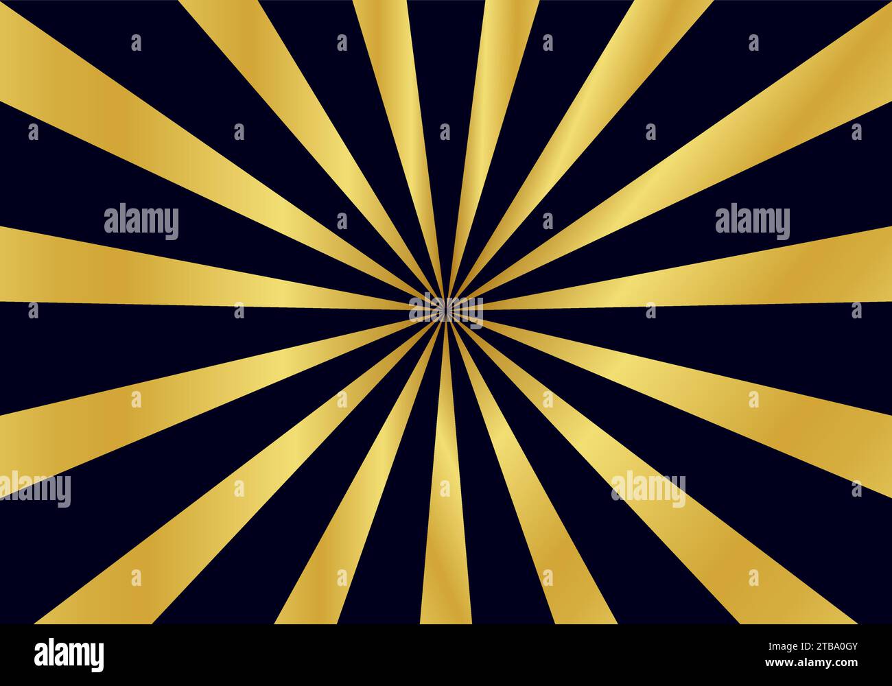 golden sun burst background with colourful stripes and rays vector ...