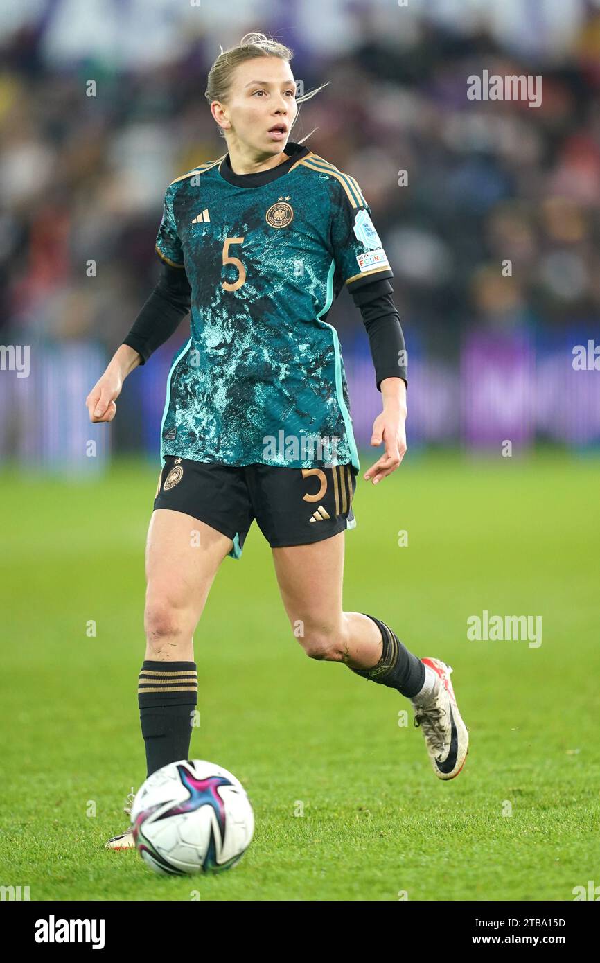 Germany's Elisa Senb in action during the UEFA Women's Nations League ...