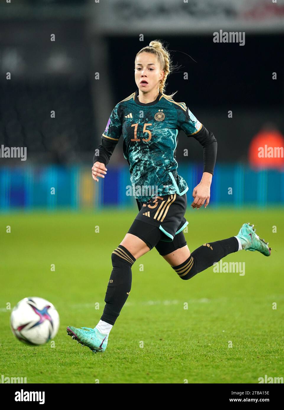 Germany's Giulia Gwinn in action during the UEFA Women's Nations League ...