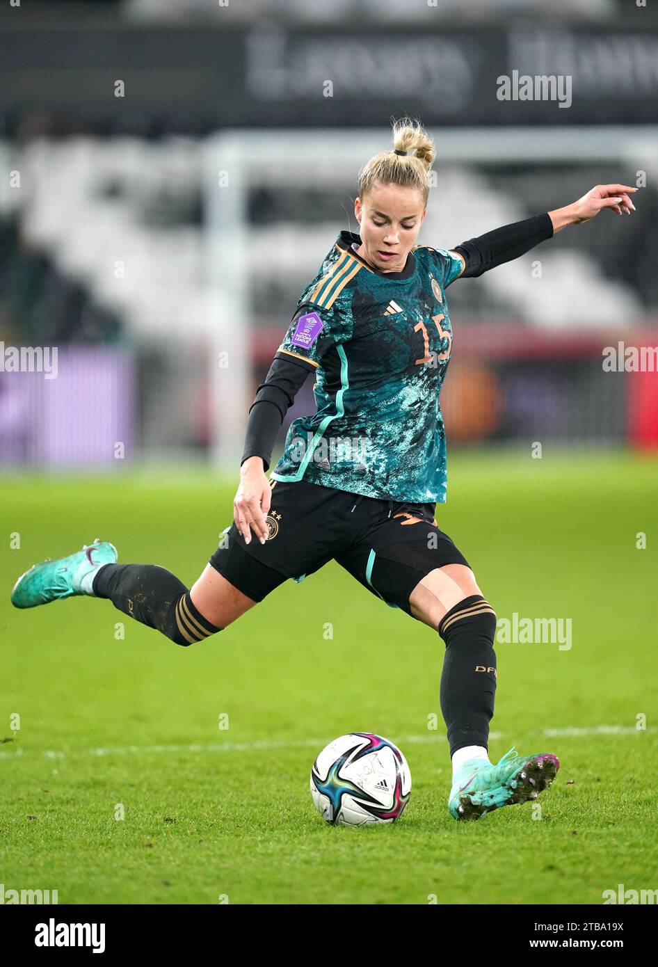 Germany's Giulia Gwinn in action during the UEFA Women's Nations League ...