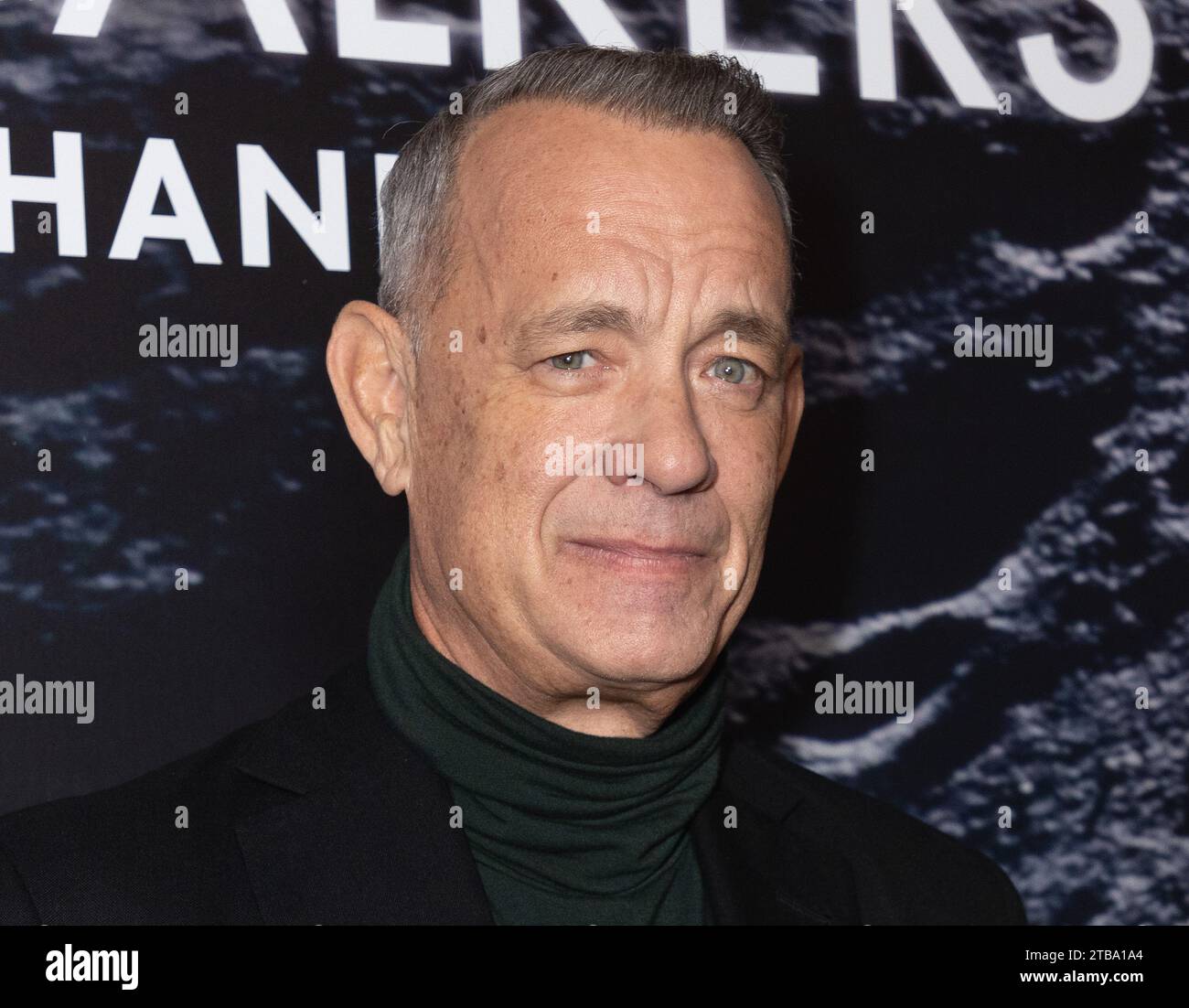 Tom Hanks arrives for The Moonwalkers at Lightroom King's Cross in ...