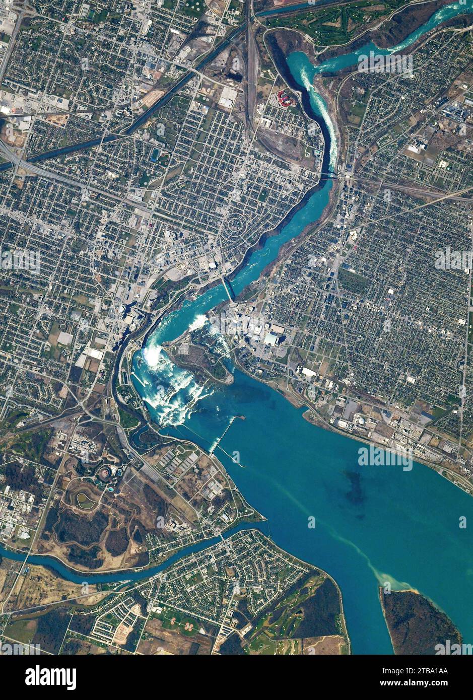 Map of niagara hi-res stock photography and images - Alamy