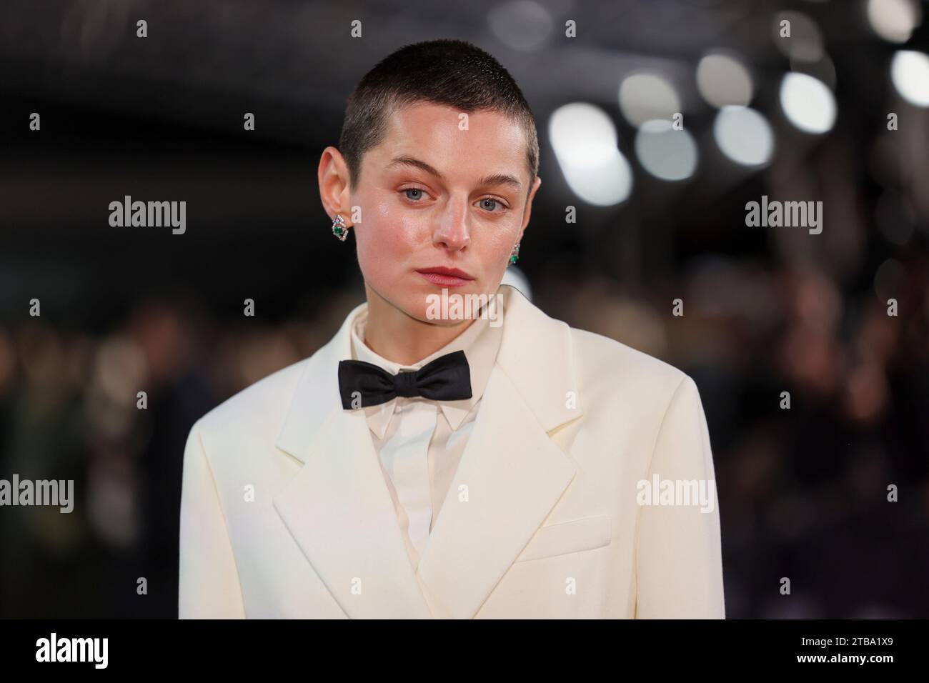 Emma Corrin poses for photographers upon arrival at the premiere for ...