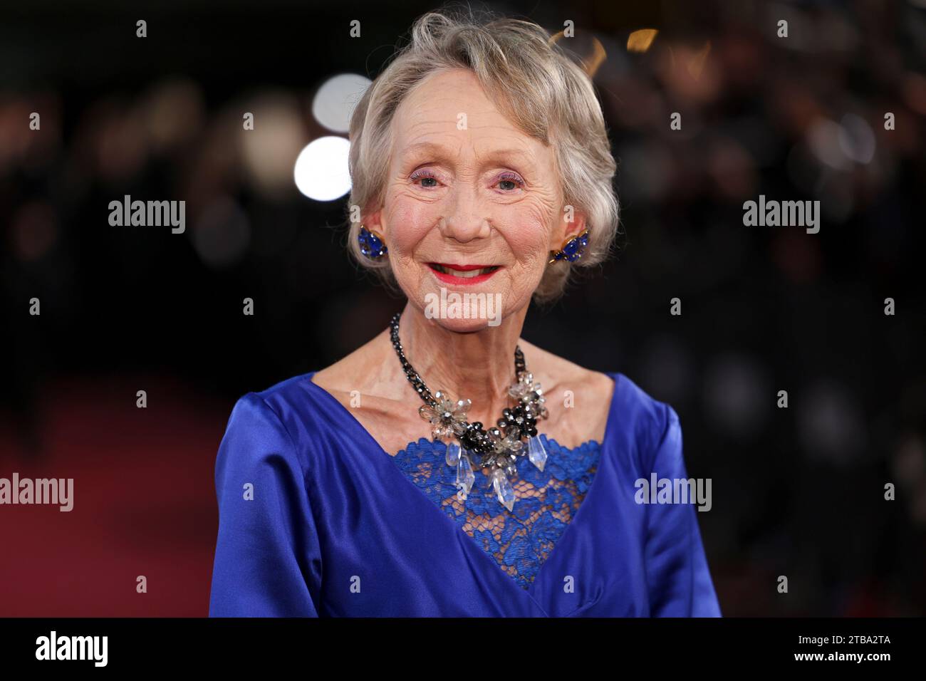 Marcia Warren poses for photographers upon arrival at the premiere for ...