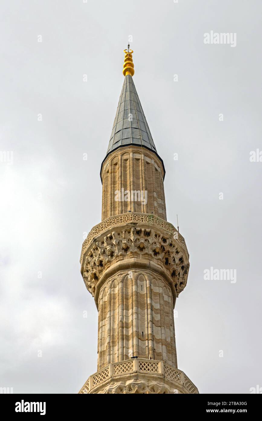 Selimiye Mosque Minaret Edirne Turkey UNESCO World Heritage Site Stock Photo - Alamy
