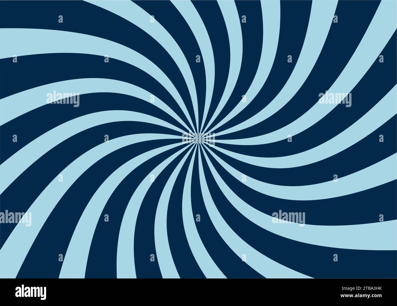 Vintage colourful blue sunburst twist background Stock Vector Image ...