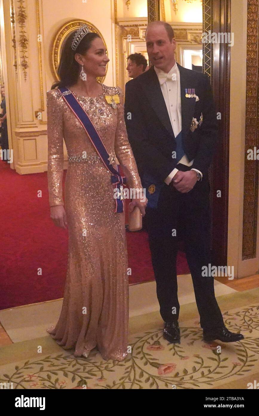 Buckingham palace diplomatic reception hi-res stock photography and ...