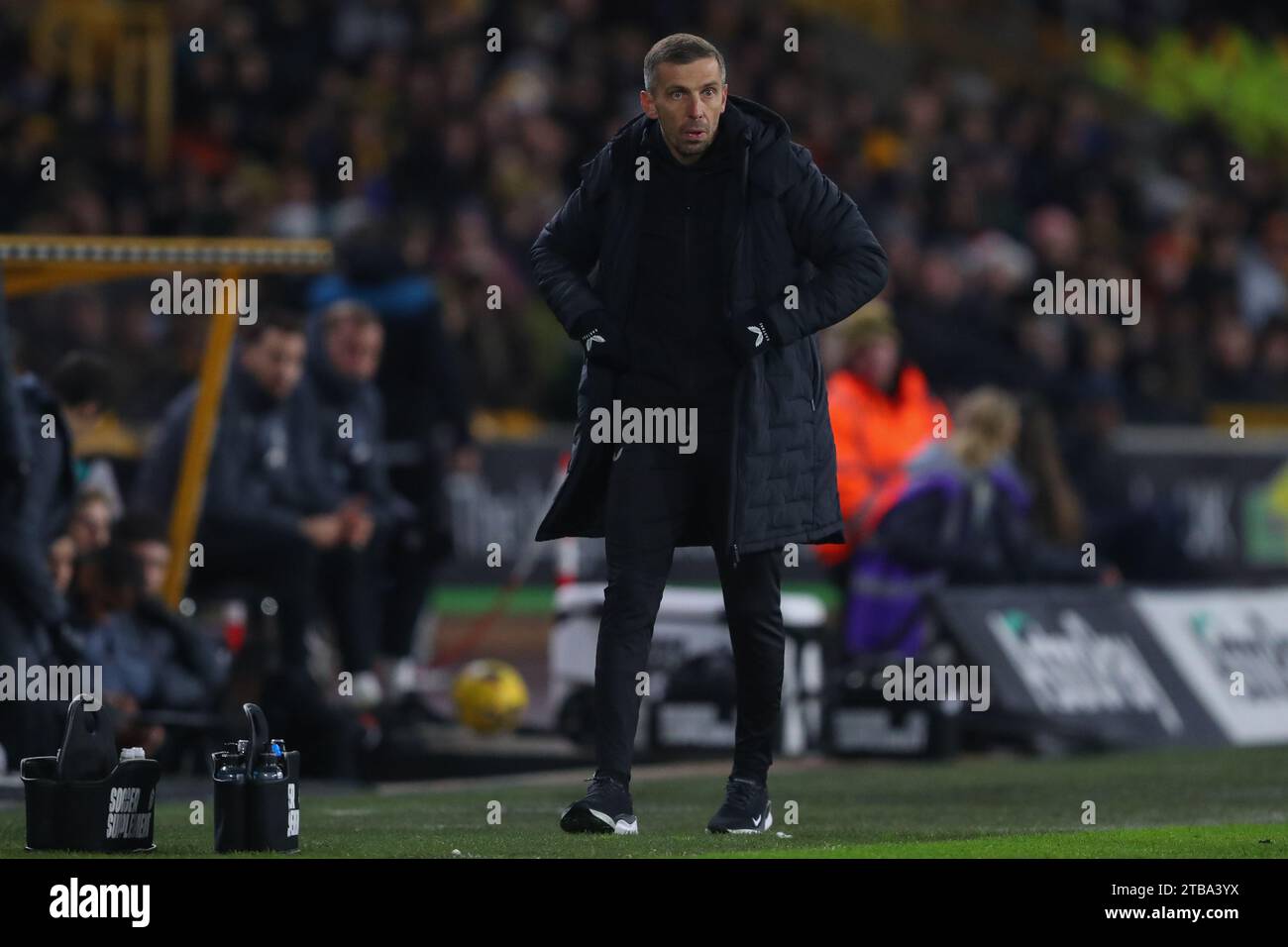 Gary O'Neil manager of Wolverhampton Wanderers during the Premier ...
