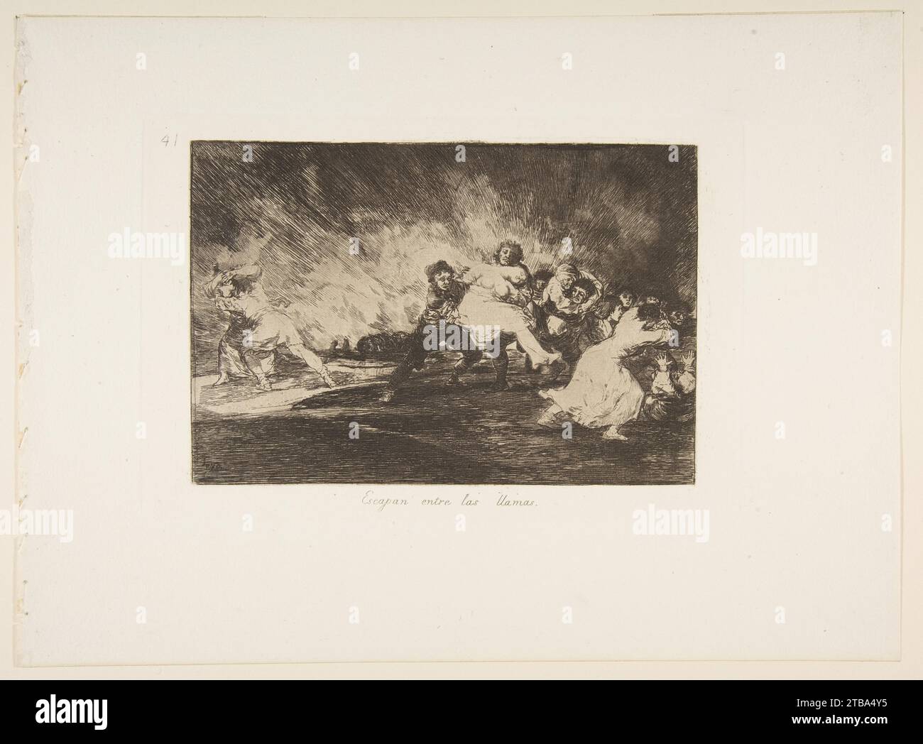 Plate 41 from "The Disasters of War" (Los Desastres de La Guerra ...