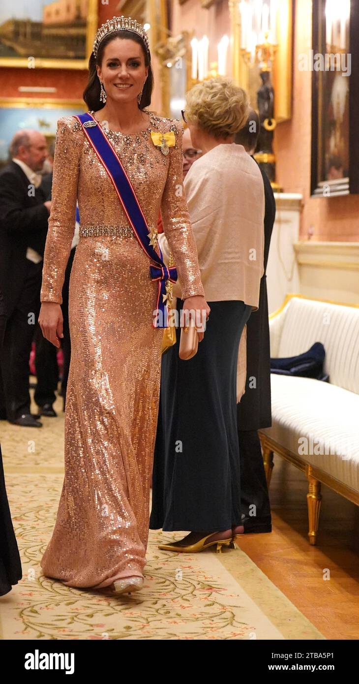 Buckingham palace diplomatic reception hi-res stock photography and ...