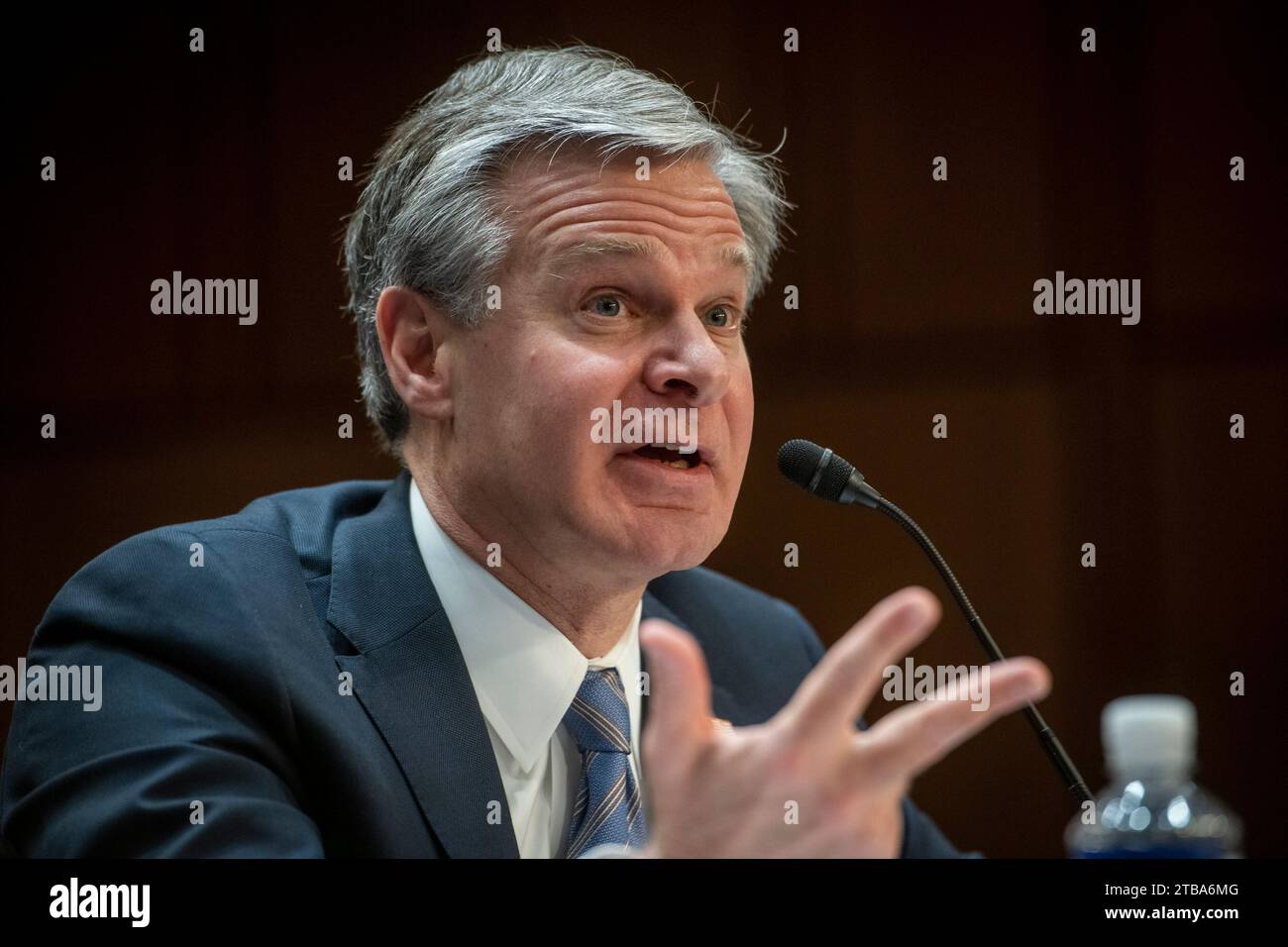 Washington, Vereinigte Staaten. 05th Dec, 2023. Christopher A. Wray ...