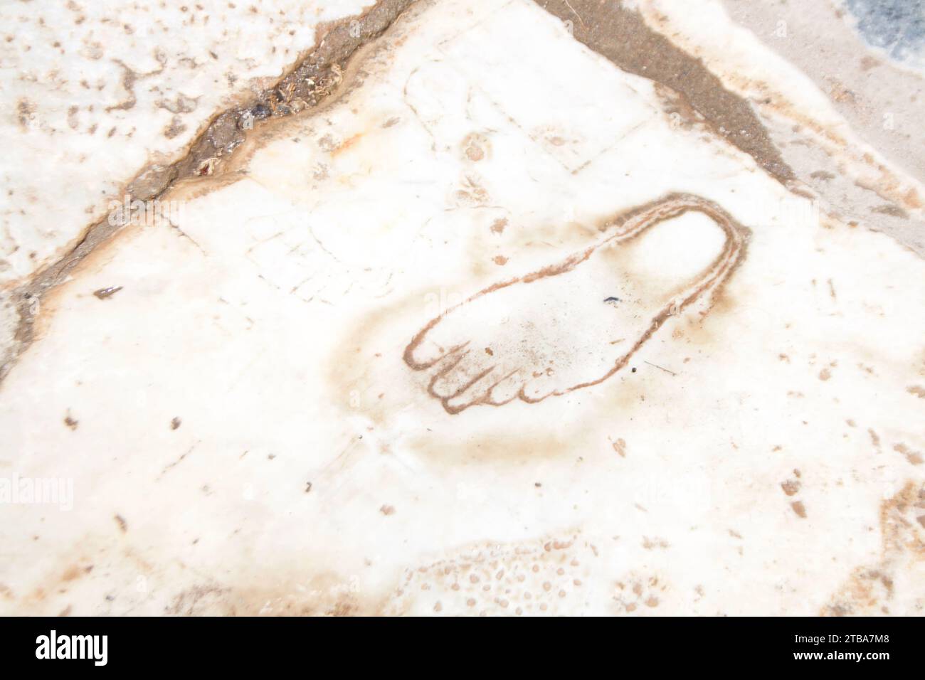 Historical footprint hi-res stock photography and images - Alamy