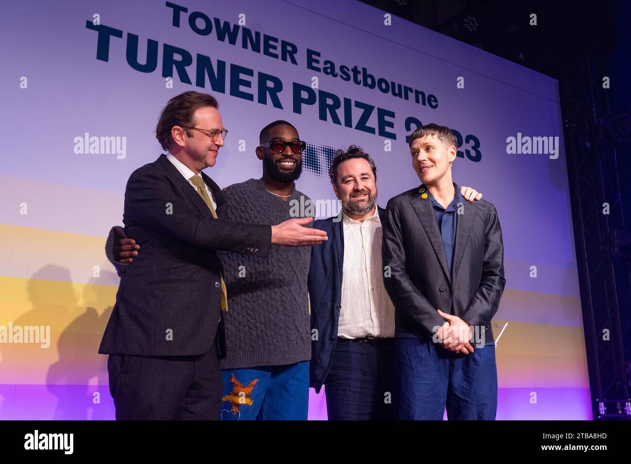 EDITORIAL USE ONLY (left to right) Alex Farquharson, Director of Tate ...