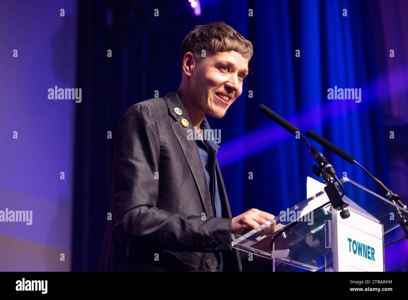 EDITORIAL USE ONLY Jesse Darling is announced as the winner of the ...