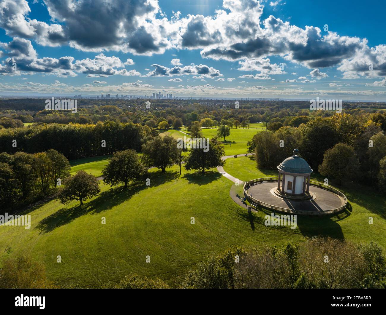 Aerial Photograph, Heaton Park 12 Stock Photo - Alamy