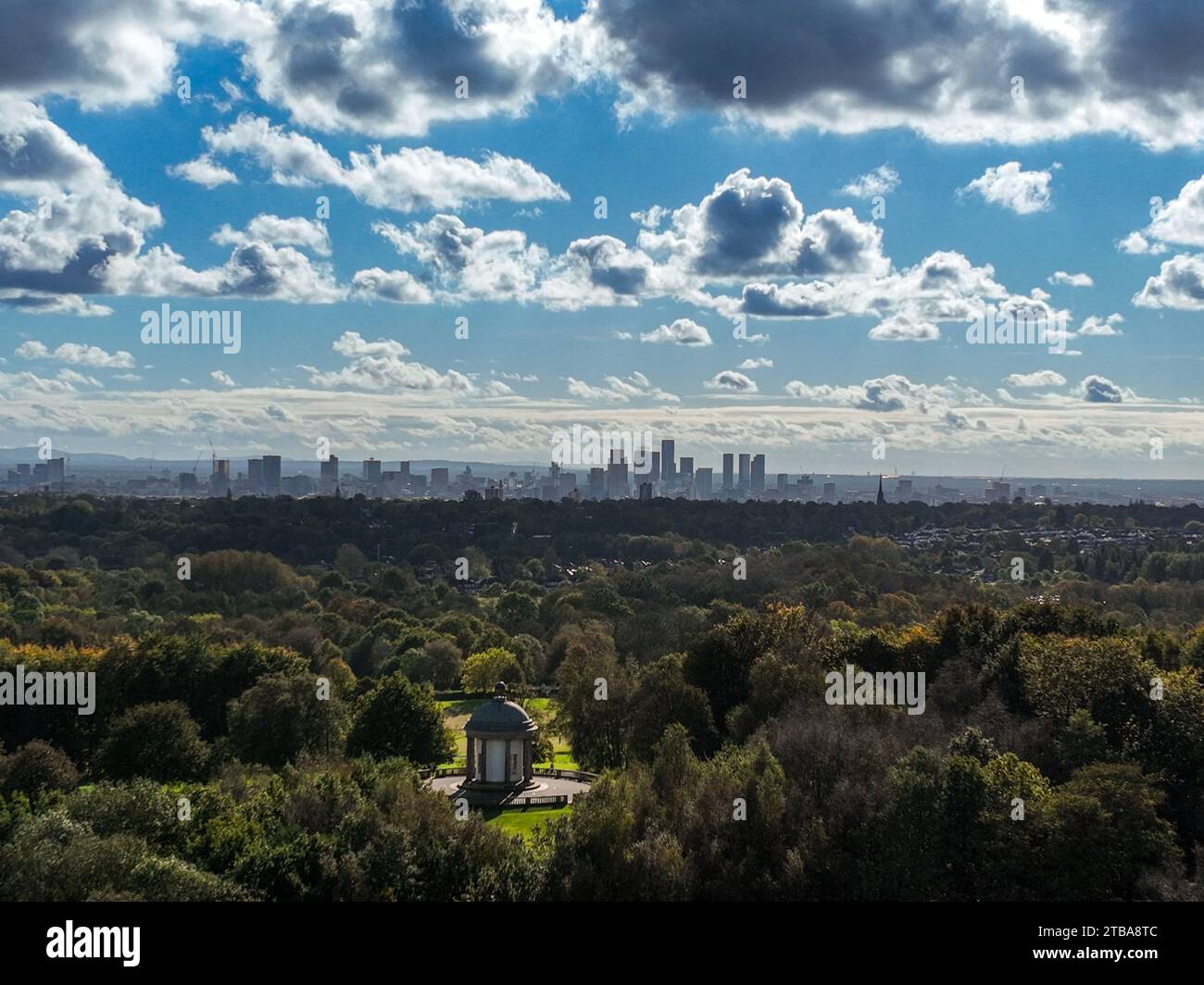 Aerial Photograph, Heaton Park 10 Stock Photo - Alamy