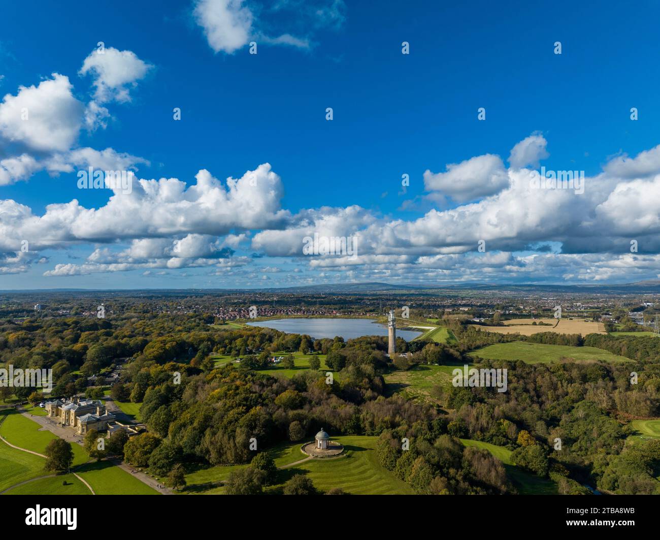Aerial Photograph, Heaton Park 7 Stock Photo - Alamy