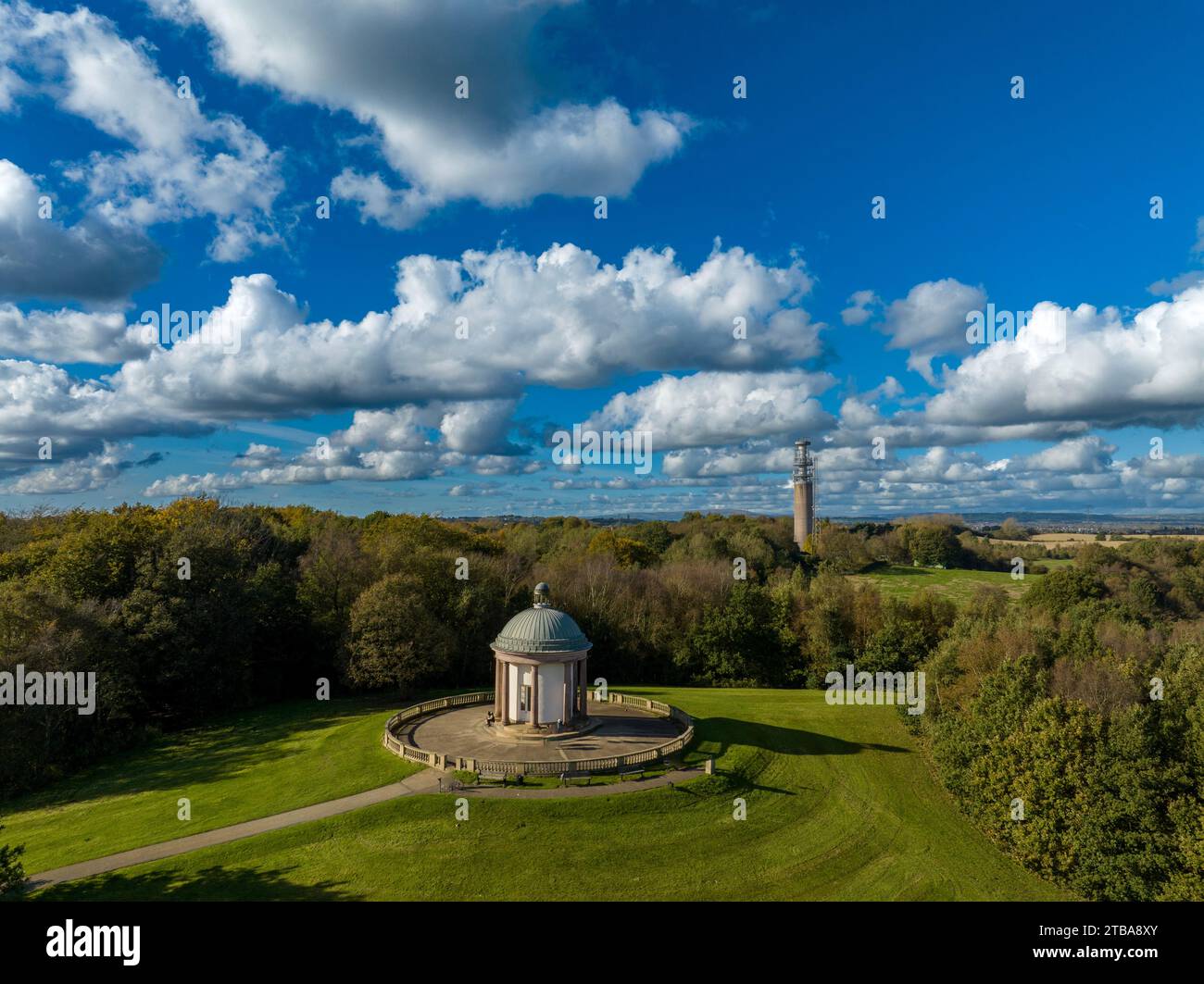 Manchester heaton park aerial hi-res stock photography and images - Alamy