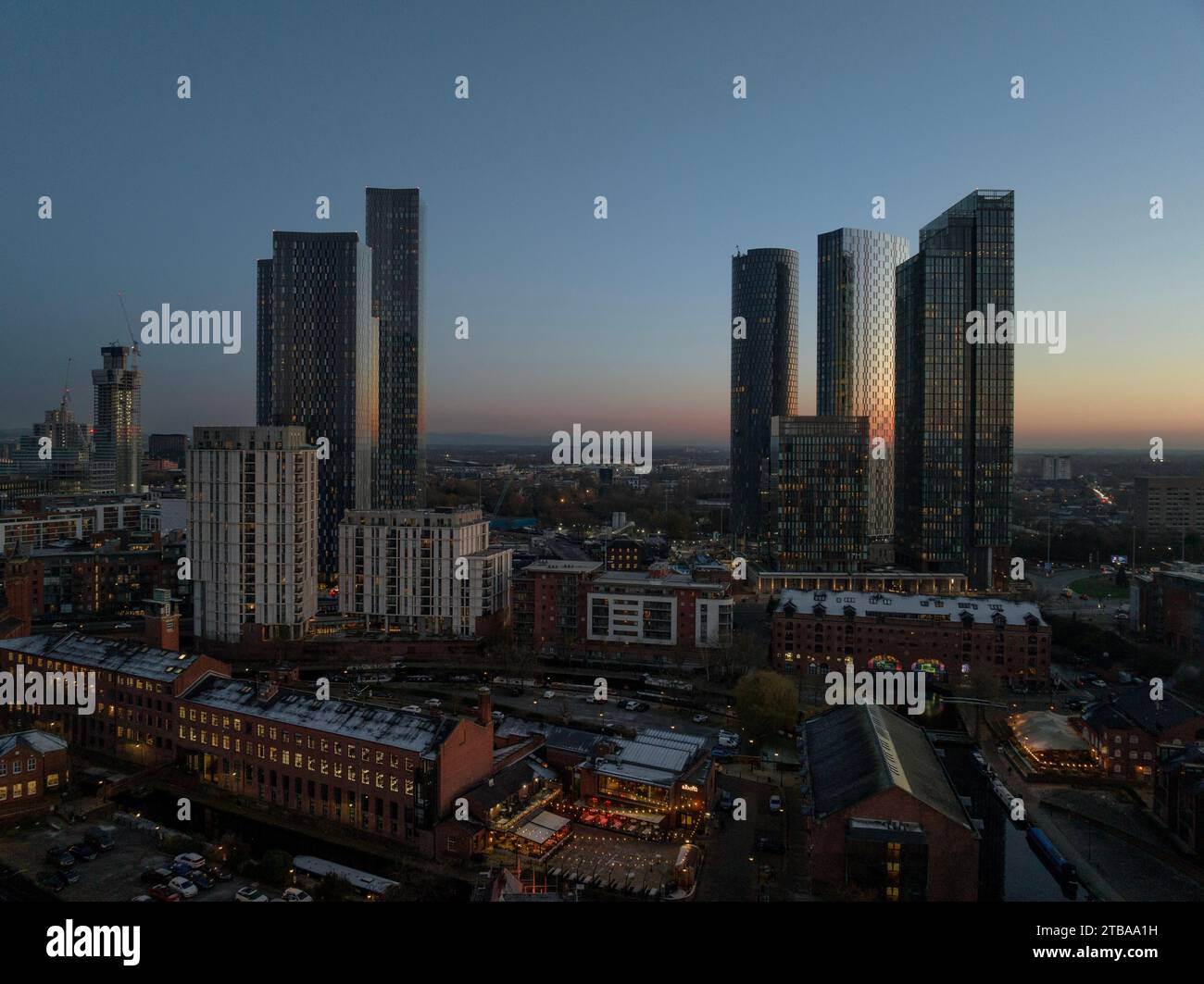 Urban Skyline, Manchester 5 Stock Photo - Alamy