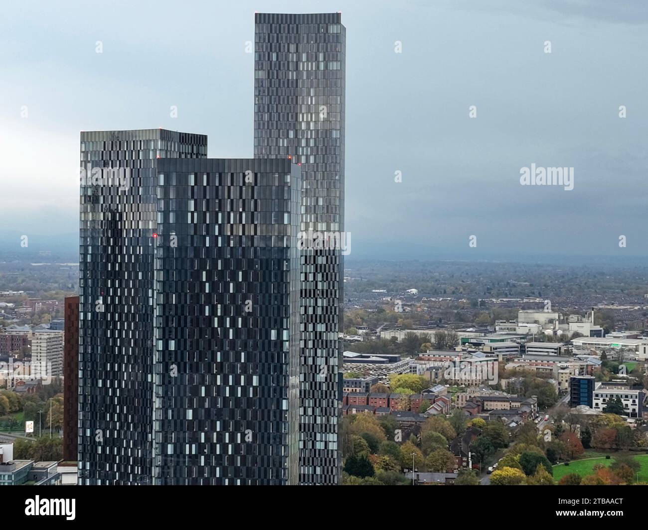 Autumn Skyline in Manchester 1 Stock Photo - Alamy