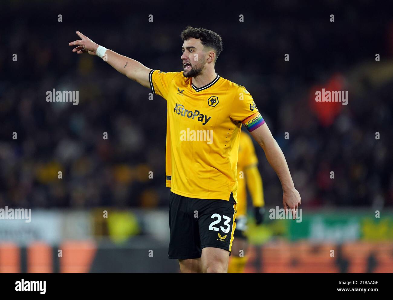 Wolverhampton Wanderers' Max Kilman during the Premier League match at ...